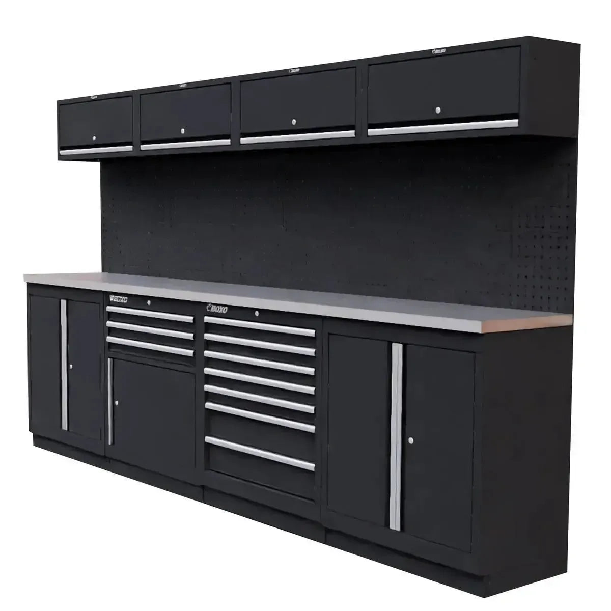 BoxoUSA | OSM Series | 104" 20-Piece Professional Organized Storage Mo