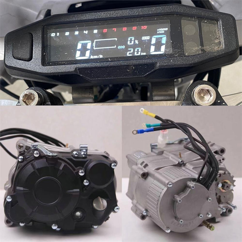 MotoTec | Venom 72V/50Ah 12000W Electric Dirt Bike | MT-Venom-72v-1200