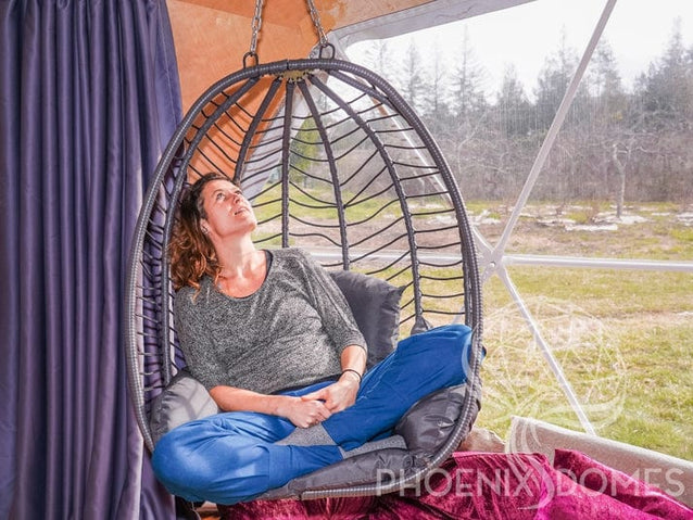 Phoenix Domes | Hanging Chairs