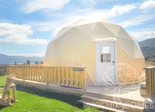 Phoenix Domes - Medium Frame 4 Season Glamping Package Dome - 20'/6m